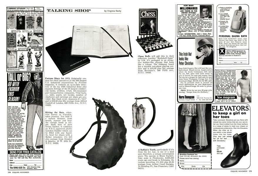 Advertisement | Esquire | NOVEMBER 1971