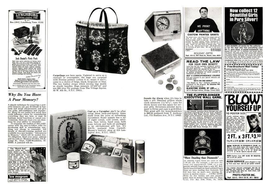 Advertisement | Esquire | NOVEMBER 1971