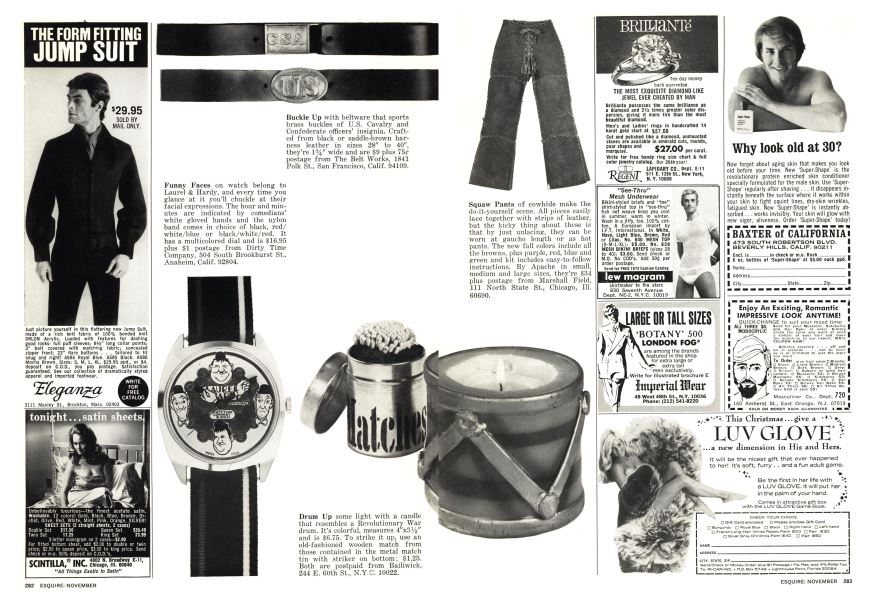 Advertisements | Esquire | NOVEMBER 1971