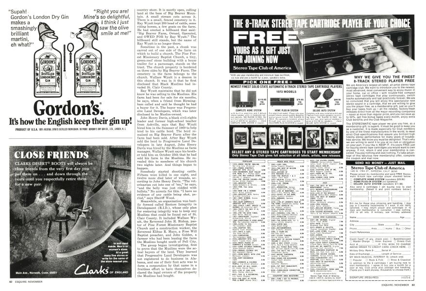 Stereo Tape Club of America | Esquire | NOVEMBER 1971