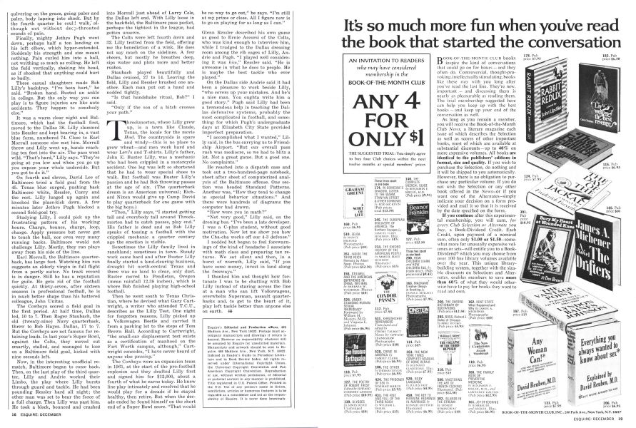BOOK-OF-THE-MONTH CLUB, INC. | Esquire | DECEMBER 1971