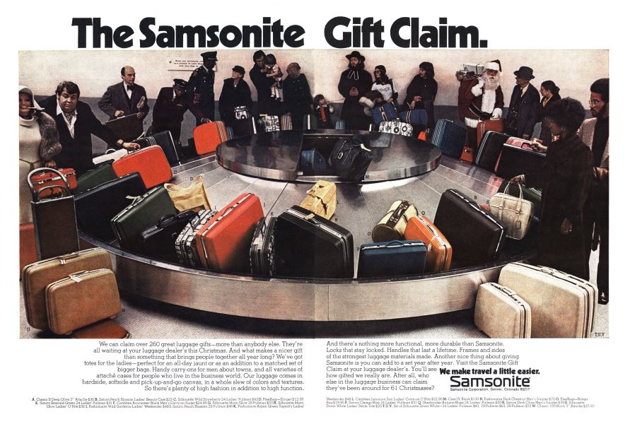 Samsonite corporation | Esquire | DECEMBER 1971