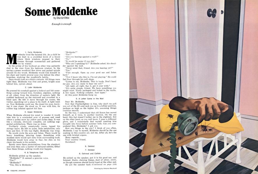 Some Moldenke | Esquire | JANUARY 1972