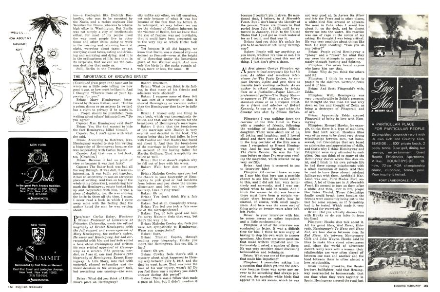 Resort Club | Esquire | FEBRUARY 1972