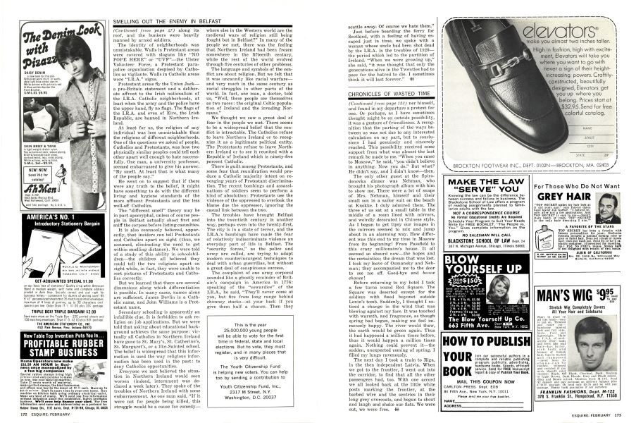 Advertisements | Esquire | FEBRUARY 1972