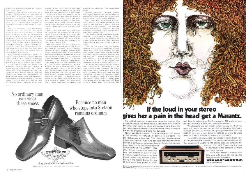 Kayser-roth Shoes. Inc. | Esquire | APRIL 1972