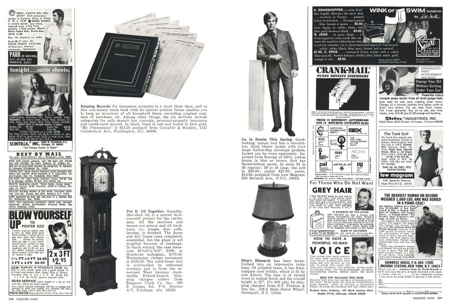 Advertisements | Esquire | JUNE 1972