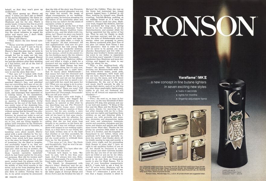 Ronson Corp.: Varaflame®MKII | Esquire | JUNE 1972