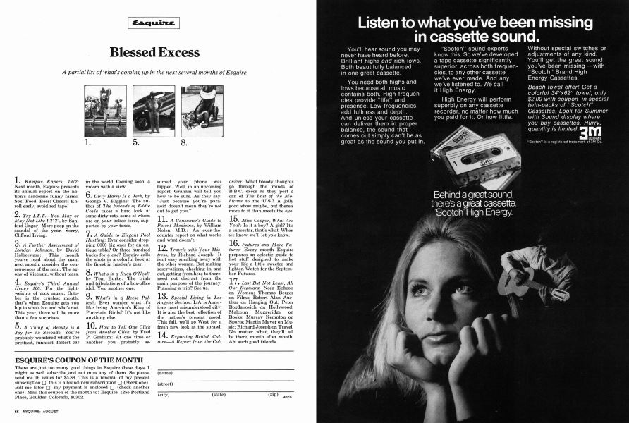 3M Co. | Esquire | AUGUST 1972