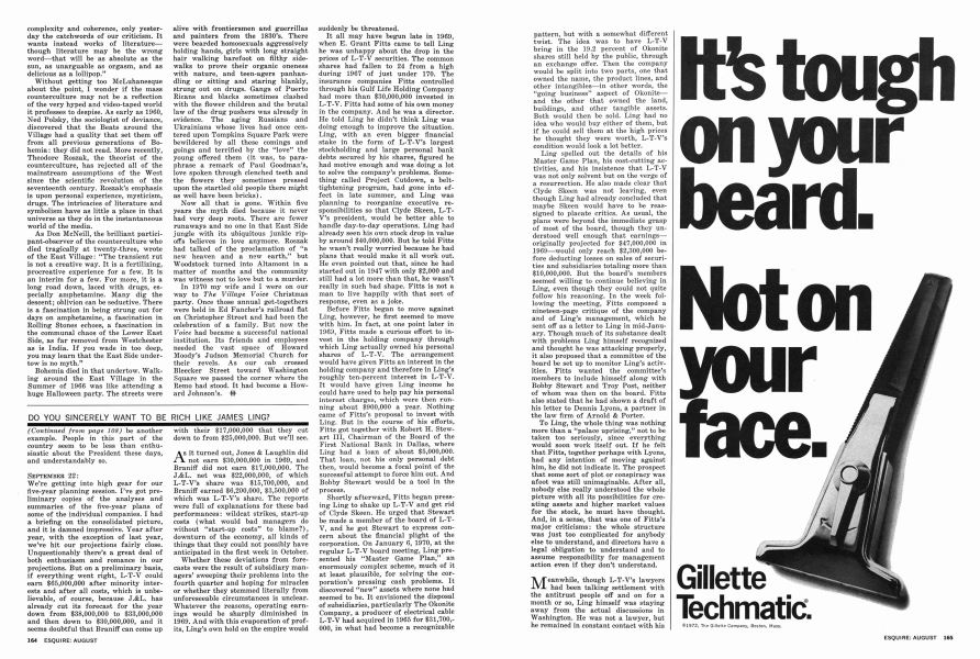 The Gillette Company: Techmatic | Esquire | AUGUST 1972