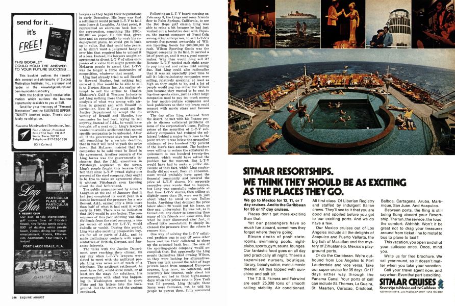 SITMAR CRUISES | Esquire | AUGUST 1972