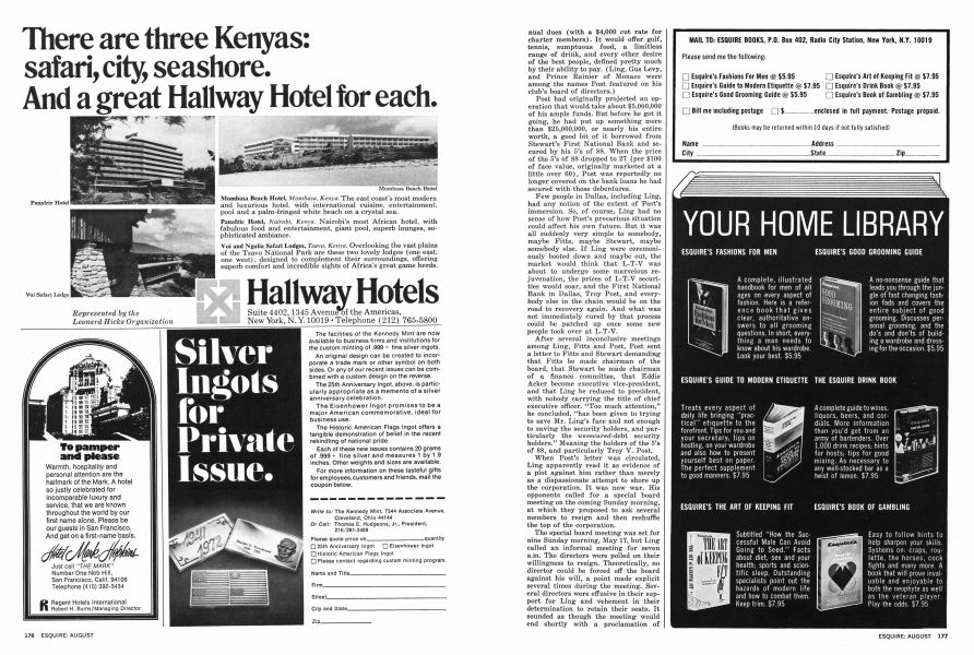 Advertisement | Esquire | AUGUST 1972