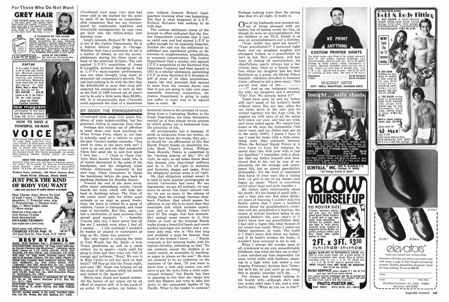 Advertisements | Esquire | AUGUST 1972