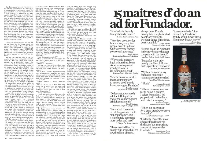 Advertisement | Esquire | DECEMBER 1972