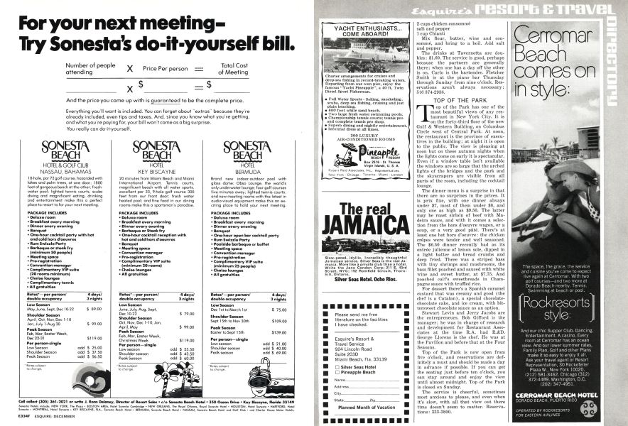 Robert Reid Associates, Inc. | Esquire | DECEMBER 1972