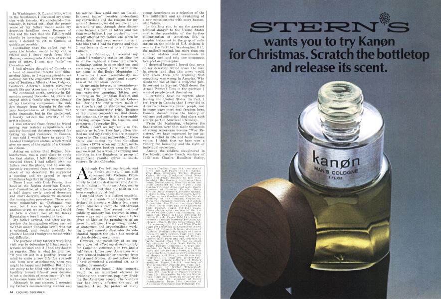 STERN'S | Esquire | DECEMBER 1972