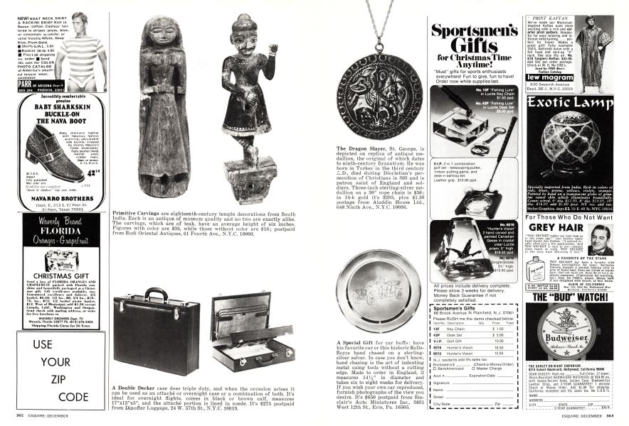 Advertisements | Esquire | DECEMBER 1972