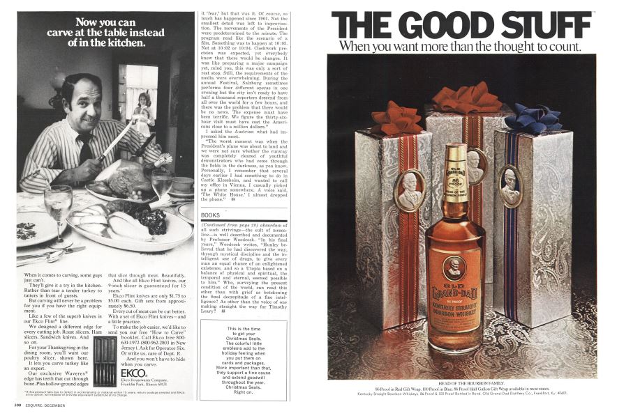 EKCO | Esquire | DECEMBER 1972