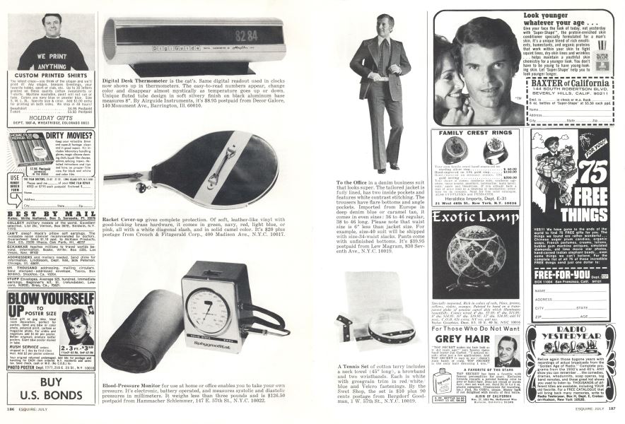 Advertisement | Esquire | JULY 1973