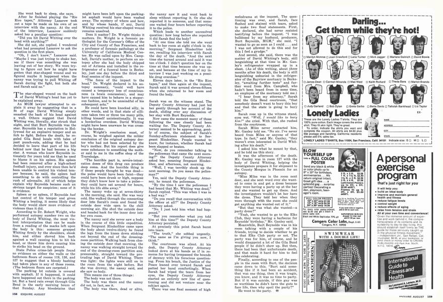 Advertisement | Esquire | AUGUST 1973