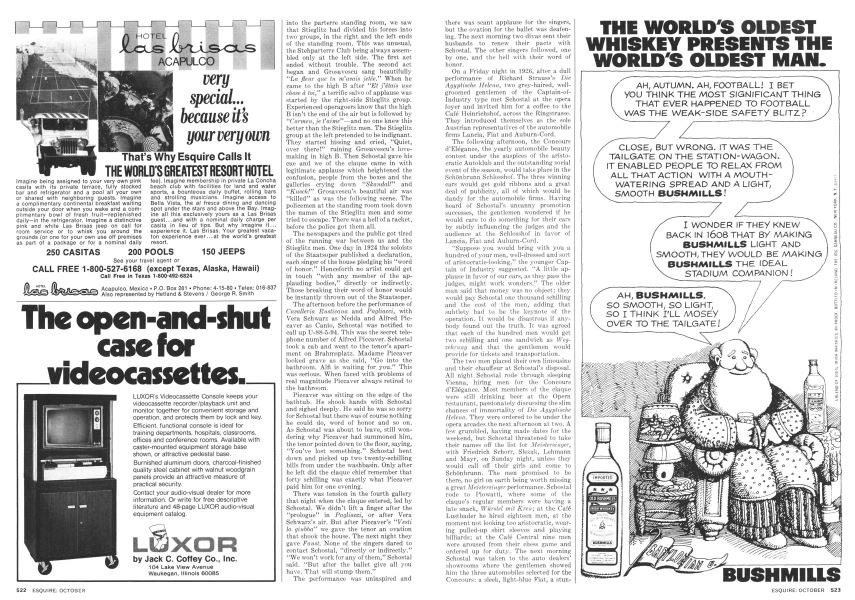 Advertisement: Esquire | Esquire | OCTOBER 1973