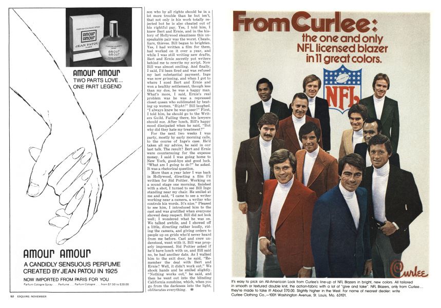 Curlee Clothing Co. | Esquire | NOVEMBER 1973