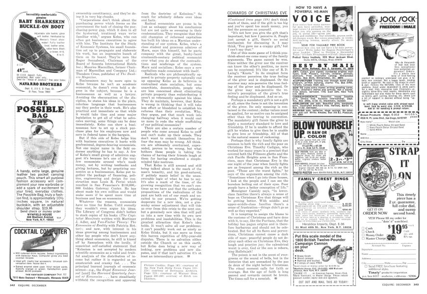 Advertisements | Esquire | DECEMBER 1973