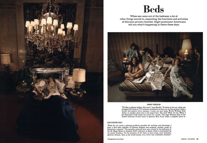 Beds | Esquire | DECEMBER 1973