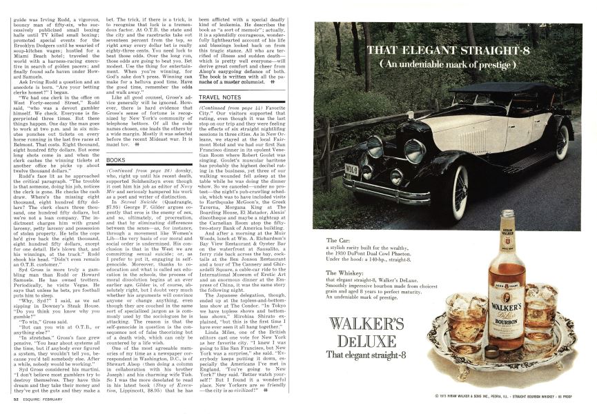 Hiram Walker & Sons Inc. | Esquire | FEBRUARY 1974