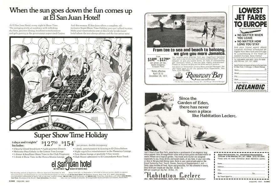 Robert Reid Associates, Inc. | Esquire | MAY 1974