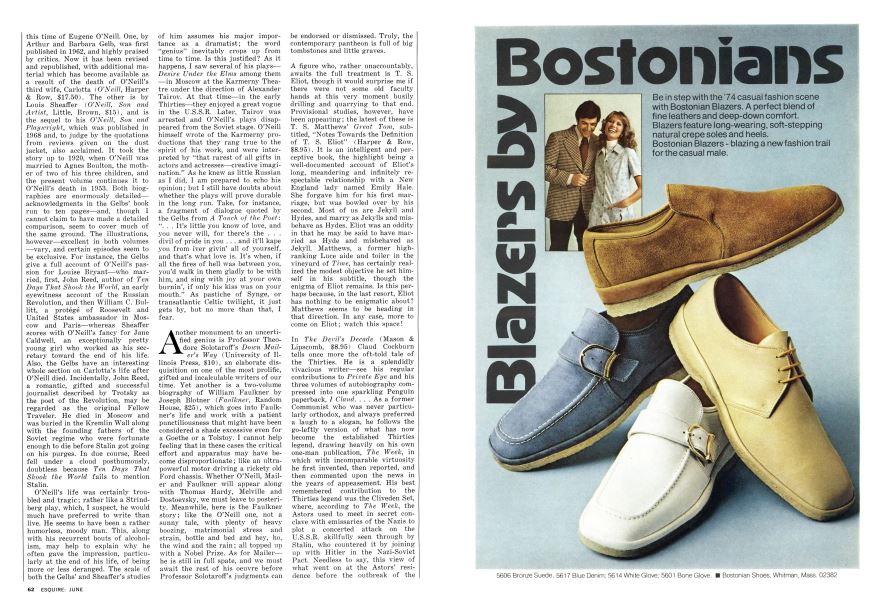 Bostonian Shoes | Esquire | JUNE 1974
