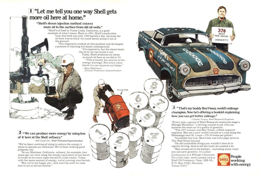 Shell Oil Company | Esquire | AUGUST 1974