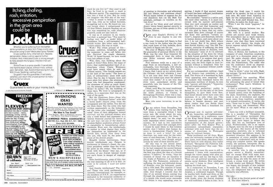 Advertisement: Cruex | Esquire | NOVEMBER 1974