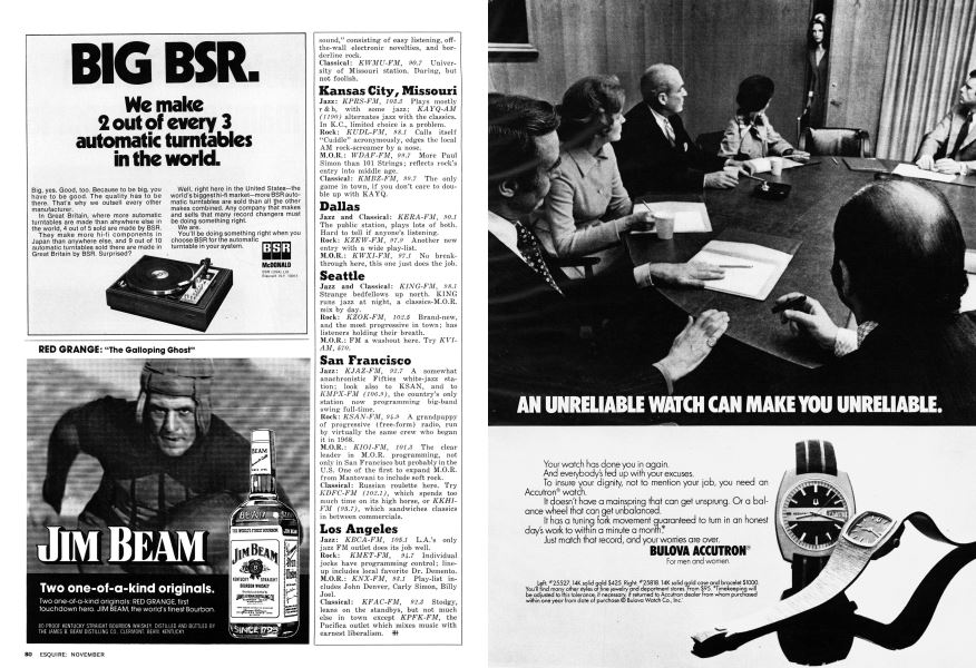 THE JAMES B. BEAM DISTILLING CO.: JIM BEAM | Esquire | NOVEMBER 1974