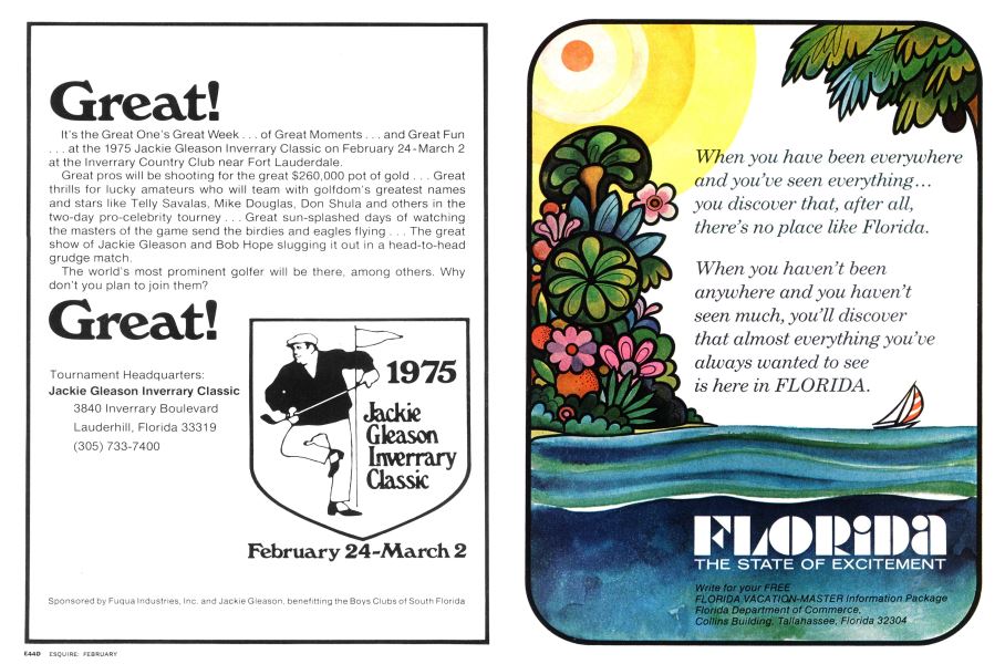 Florida | Esquire | FEBRUARY 1975