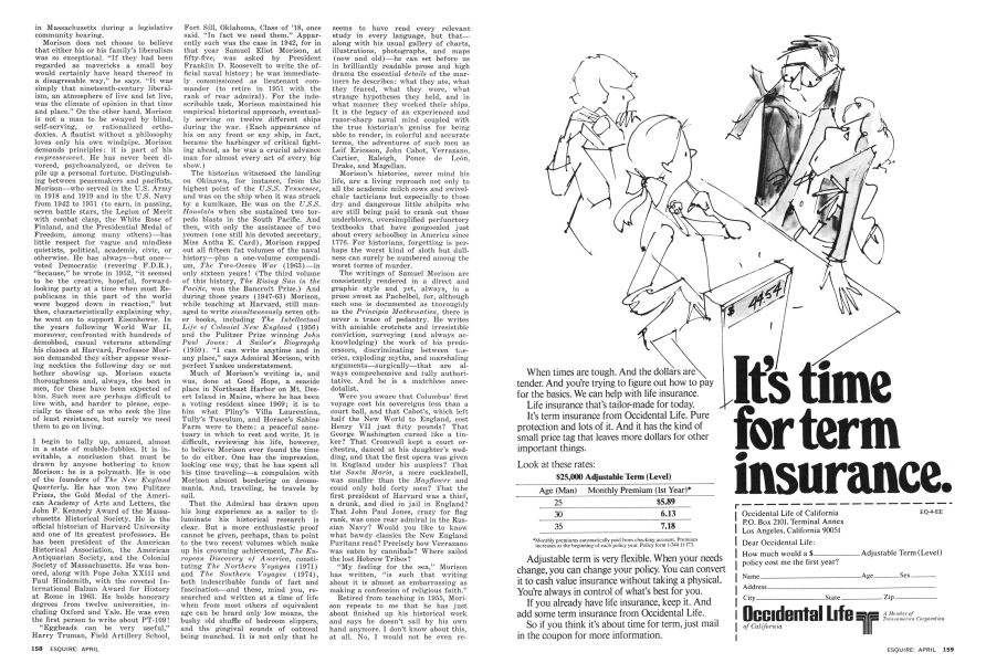 Occidental Life of California | Esquire | April 1975