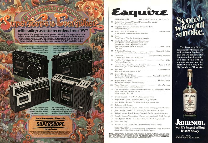 Esquire | Esquire | JANUARY 1976