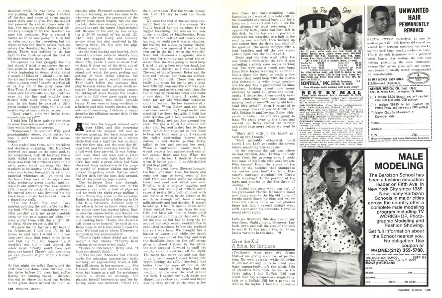 Advertisement | Esquire | MARCH 1976