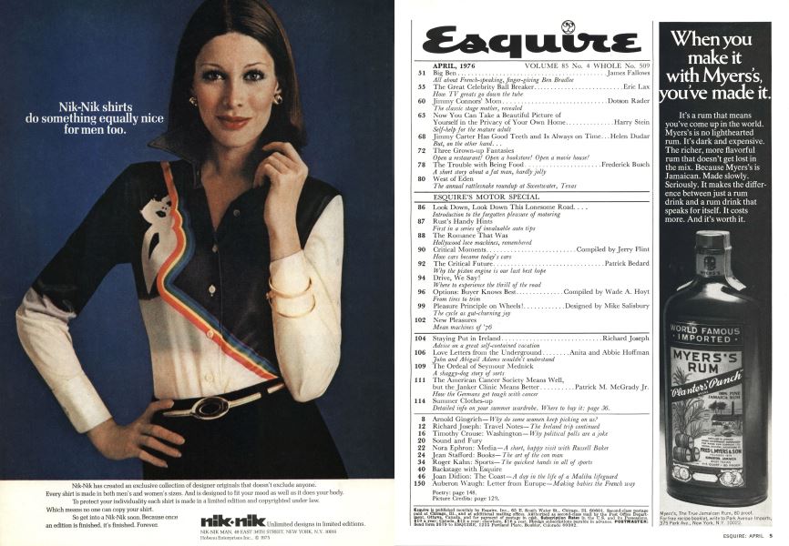 Esquire | Esquire | APRIL 1976