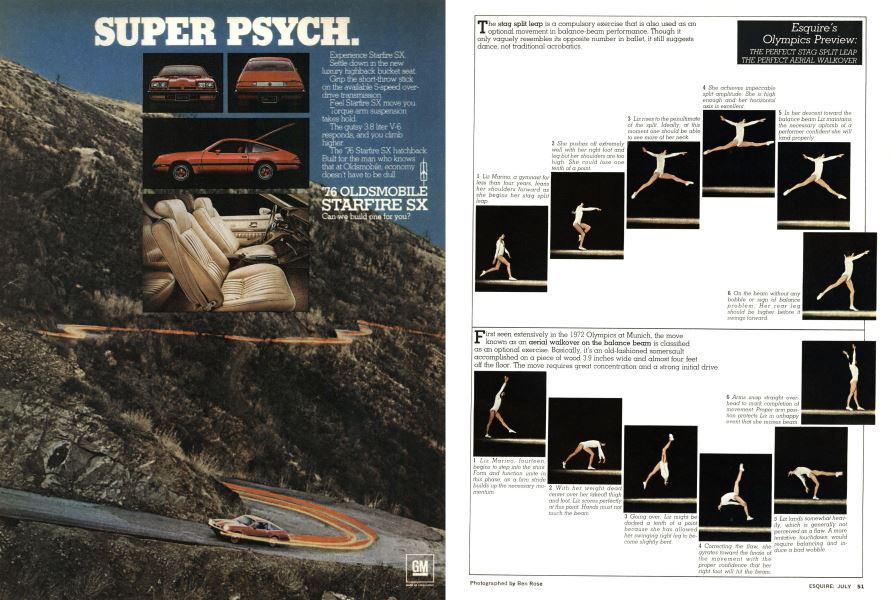 The Perfect Stag Split Leap the Perfect Aerial Walkover | Esquire ...