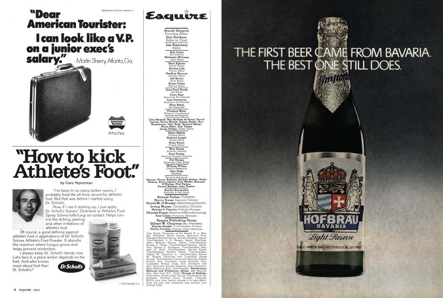Scholl, Inc. | Esquire | JULY 1976