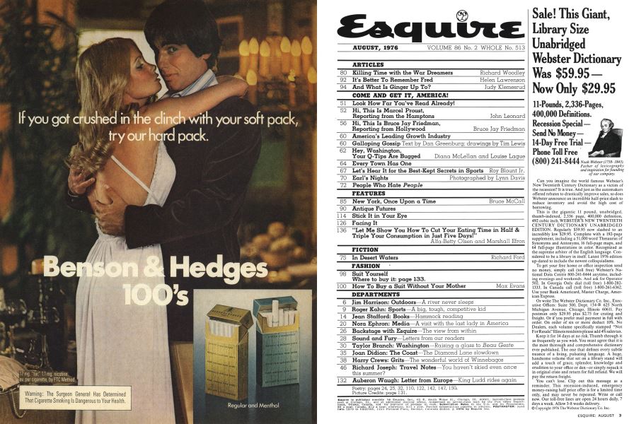 Esquire | Esquire | AUGUST 1976