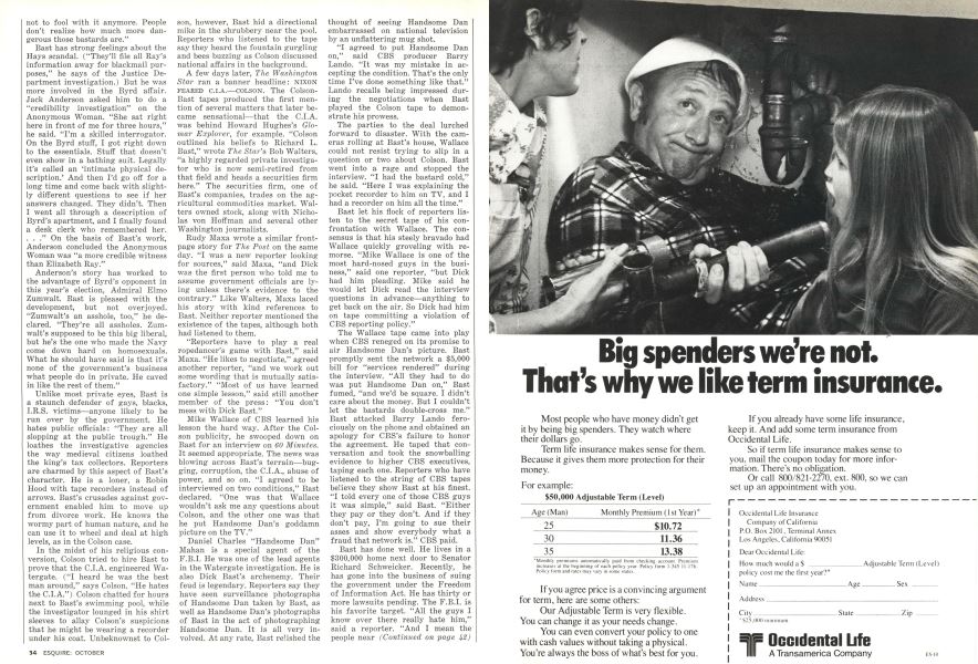 Occidental Life Insurance Company of California | Esquire | OCTOBER 1976
