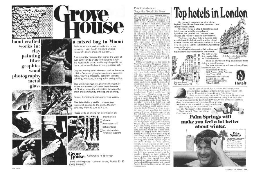 Grove House | Esquire | DECEMBER 1976