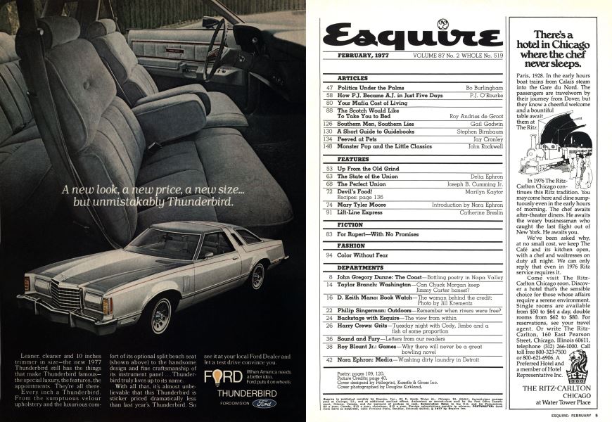 Esquire | Esquire | FEBRUARY 1977