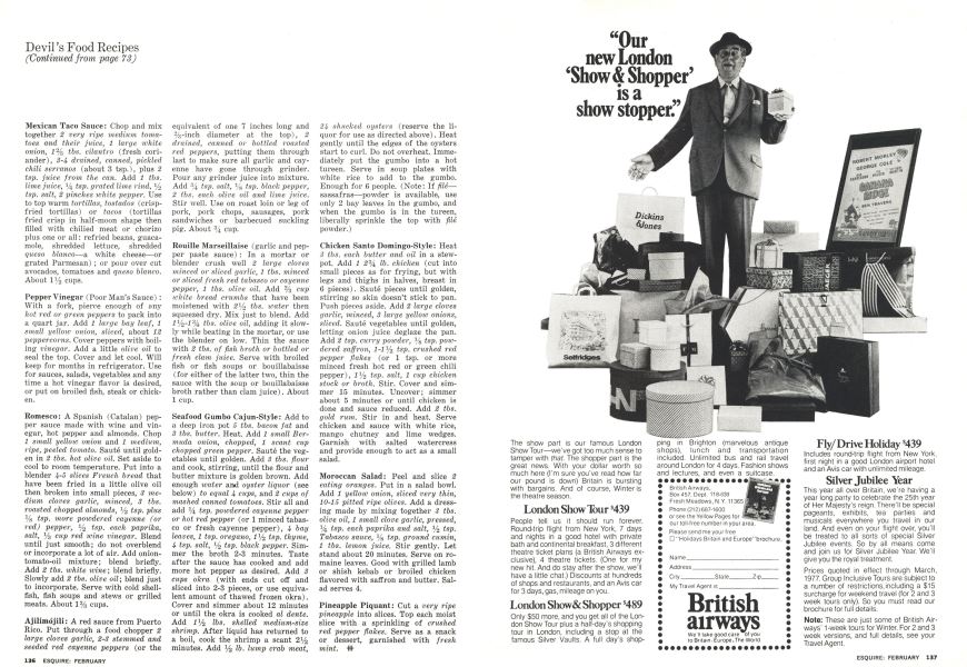 British Airways | Esquire | FEBRUARY 1977