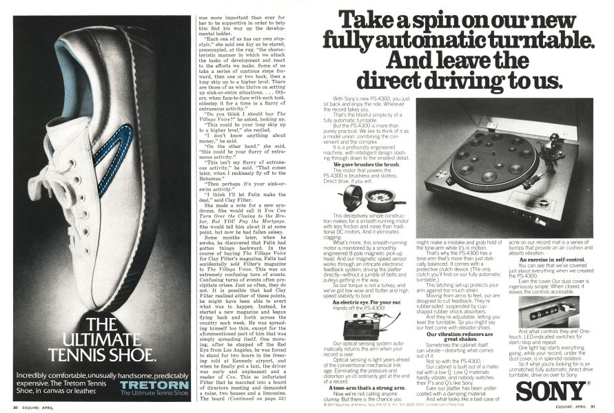 Sony Corp. | Esquire | APRIL 1977