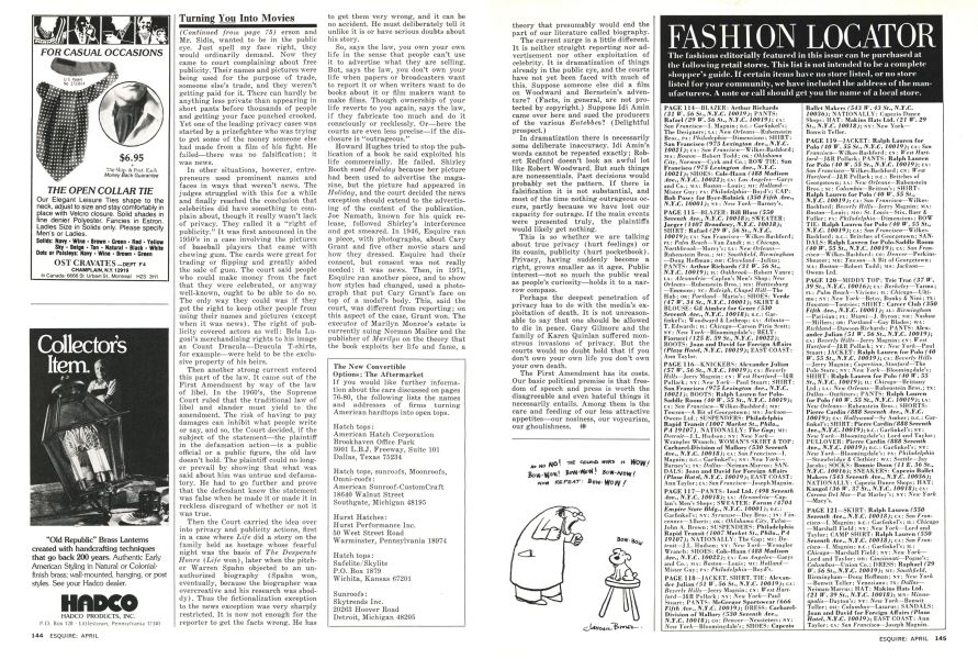 Advertisement | Esquire | APRIL 1977