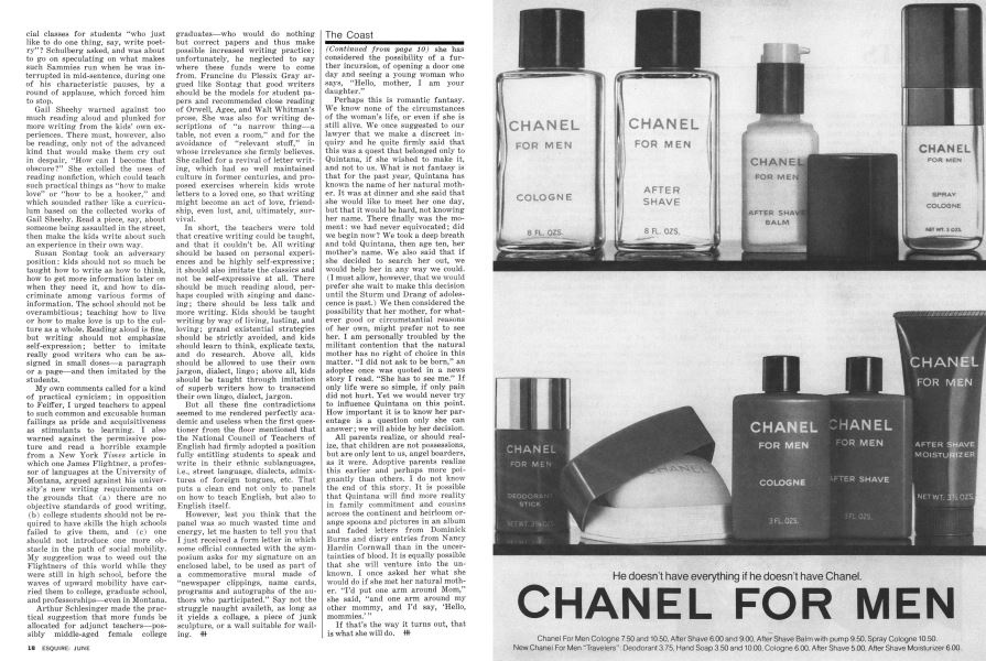 Chanel: Chanel for Men Cologne | Esquire | JUNE 1977