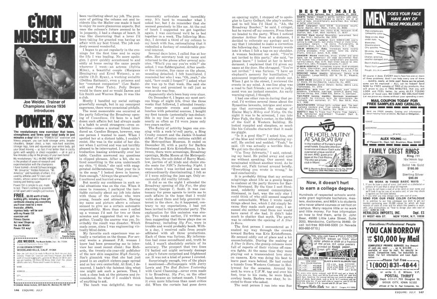 The Muscle Builder | Esquire | JULY 1977